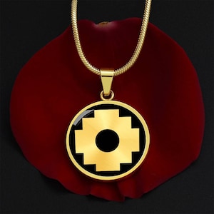 Chakana Necklace, Inca Cross Pendant, Peruvian Jewelry, Shaman Cross ...