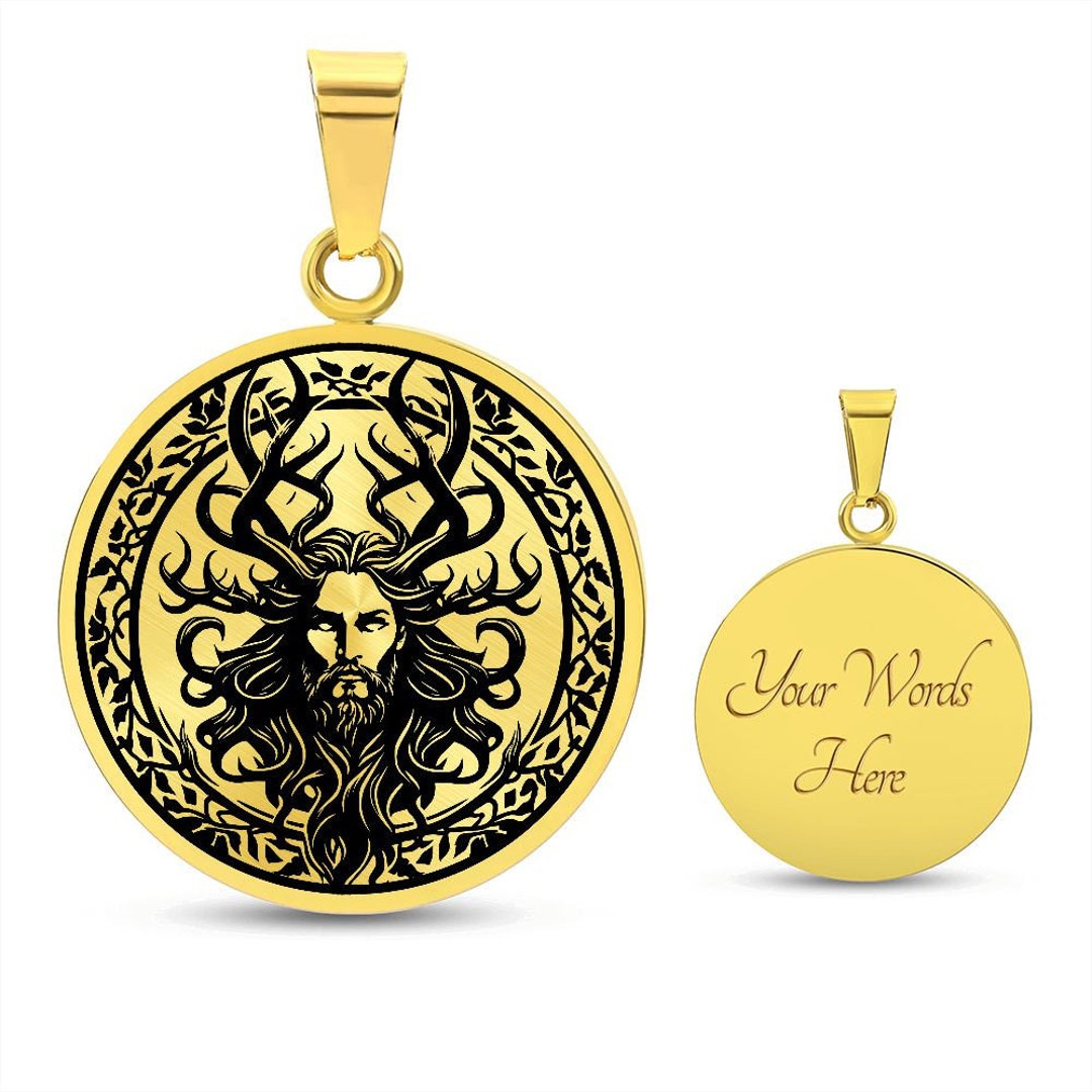 Cernunnos Necklace, the Horned God Necklace , Wild God of the Forest ...