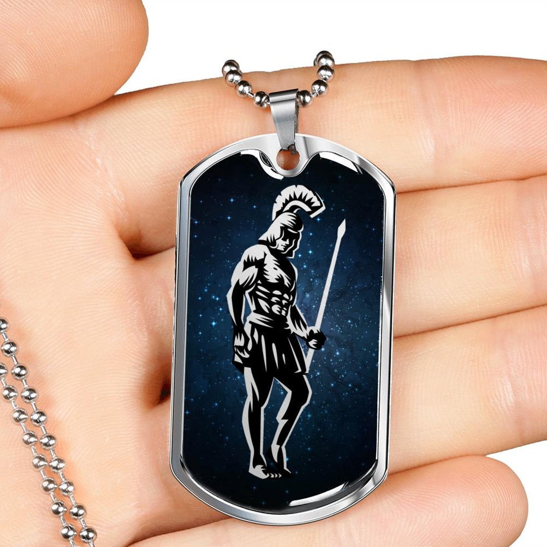 Ares Necklace Ares Pendant Military Gift Gifts for Military - Etsy