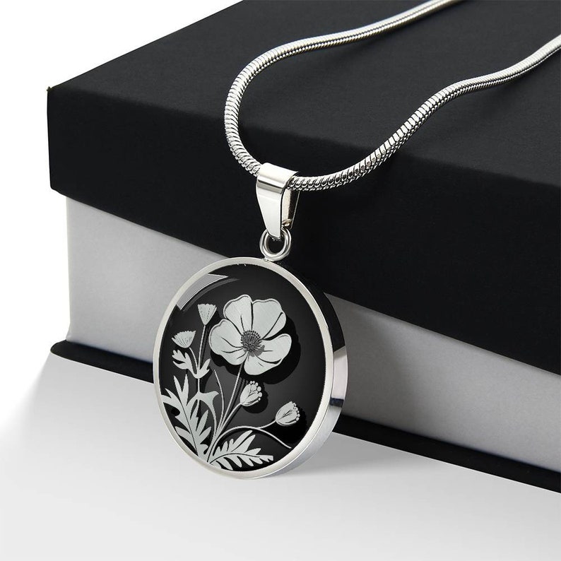 Personalized Buttercup Necklace, Buttercup Gift for Women, Flower ...