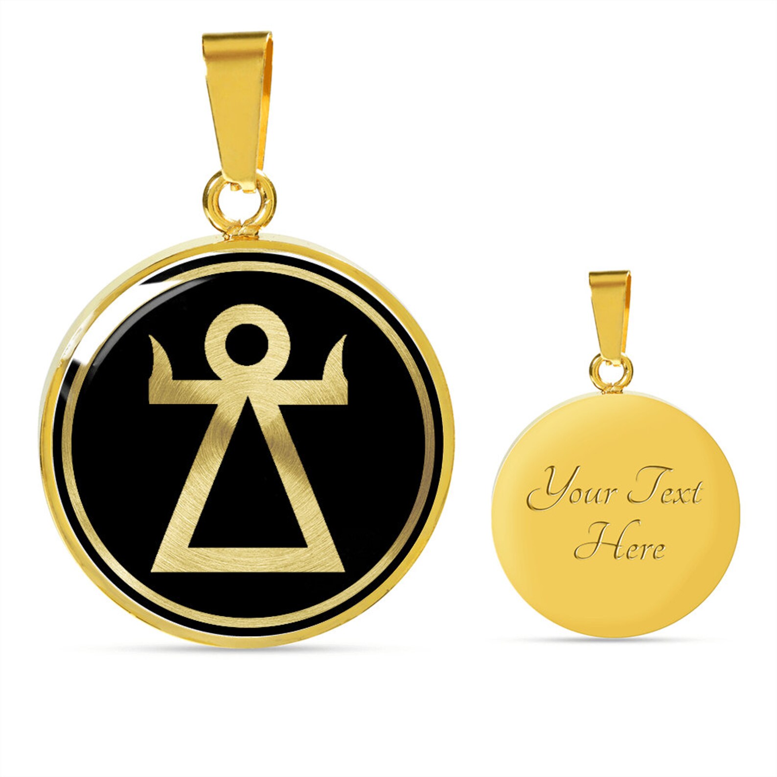 Tanit Goddess Symbol Necklace, Tanit Carthaginians Goddess Jewelry ...