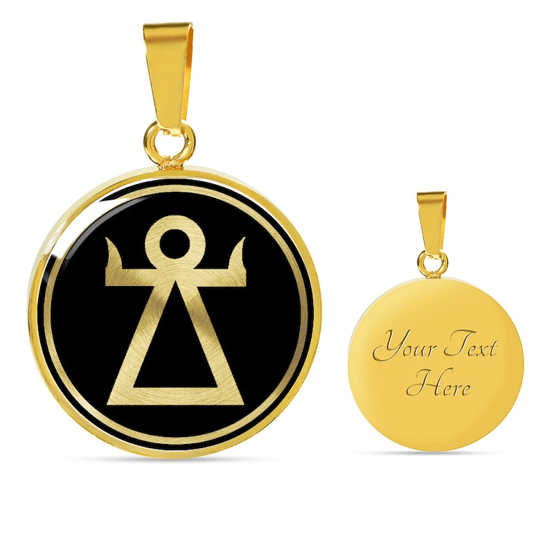 Tanit Goddess Symbol Necklace, Tanit Carthaginians Goddess Jewelry ...