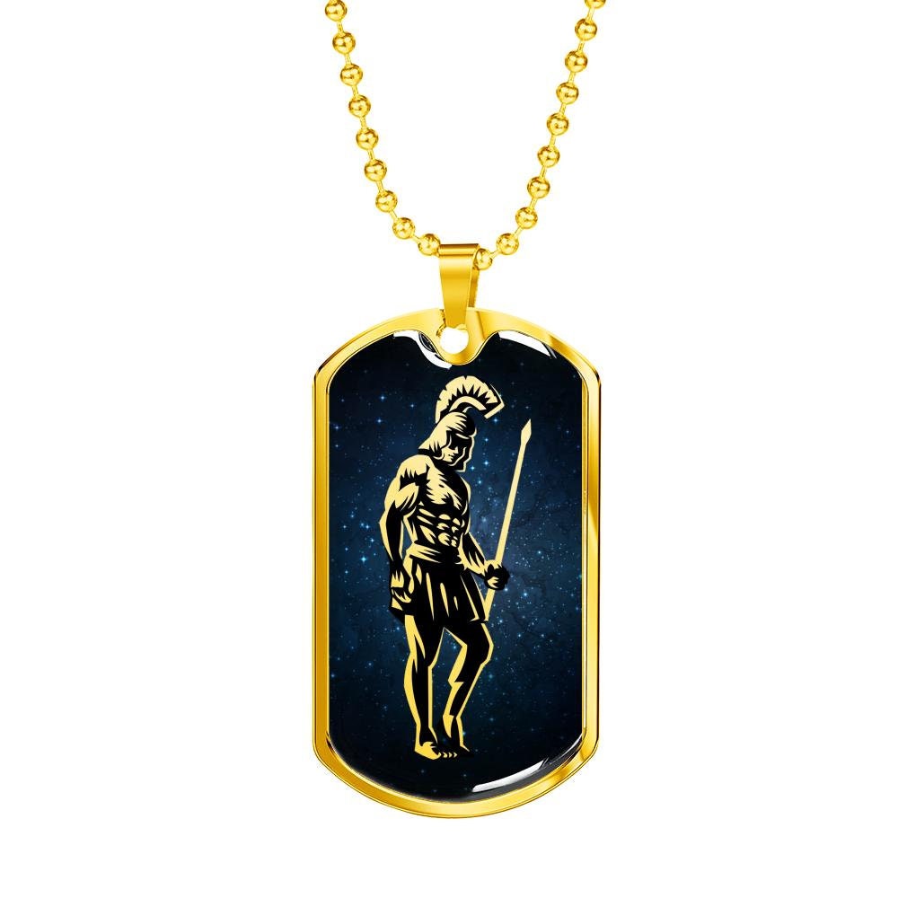 Ares Necklace Ares Pendant Military Gift Gifts for Military - Etsy