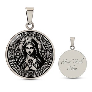 Saint Virginia Necklace, St Virginia Centurione Bracelli, Communion ...