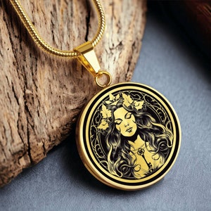 Personalized Hecate Necklace, Hecate Pendant, Goddess of Witchcraft ...