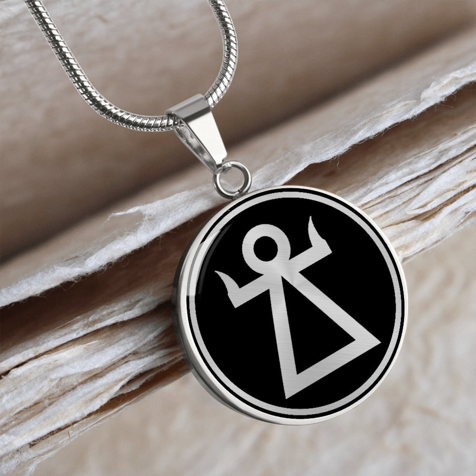 Tanit Goddess Symbol Necklace, Tanit Carthaginians Goddess Jewelry ...