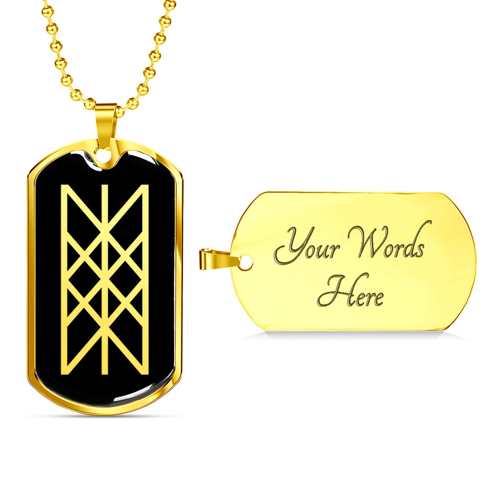 Web of Wyrd Necklace, Pagan Viking Norse Amulet, Matrix of Fate Skuld's ...