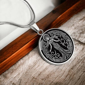 Personalized Syn Necklace, Norse Goddess of Truth and Justice, Pagan ...