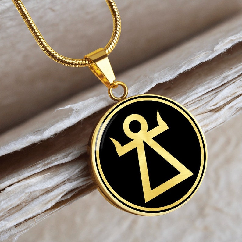 Tanit Goddess Symbol Necklace, Tanit Carthaginians Goddess Jewelry ...