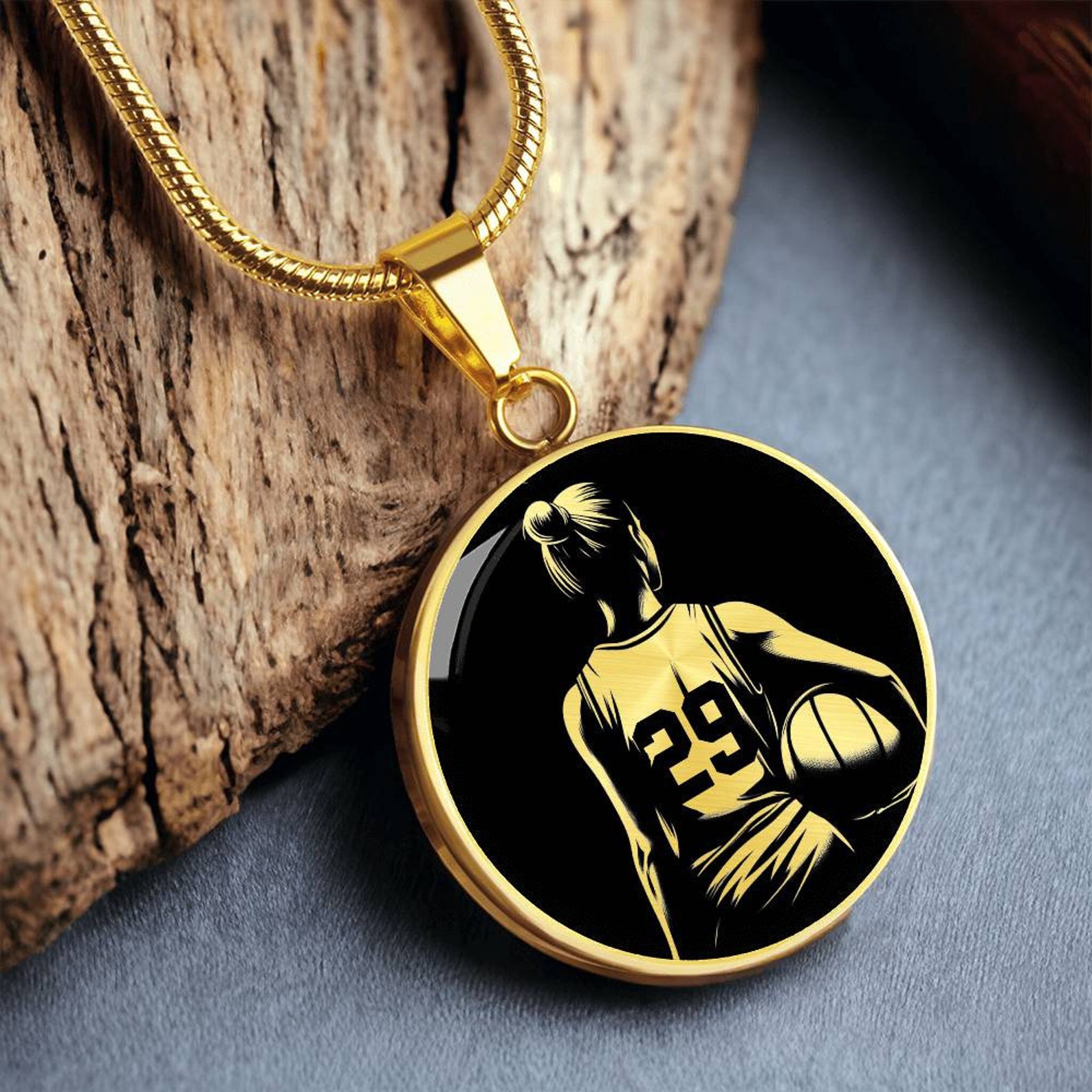Personalized Basketball Necklace, Basketball Gift for Girls, Basketball ...