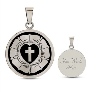 Luther Rose Necklace, Lutheran Necklace, Luther Rose Jewelry ...