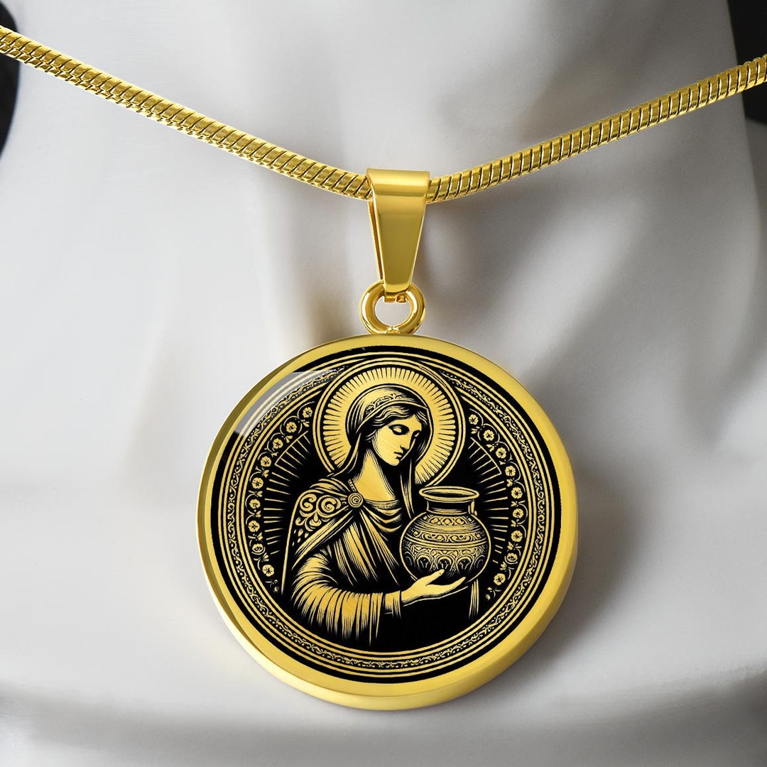 Saint Photini Necklace, the Samaritan Woman, Photine of Samaria, Saint ...