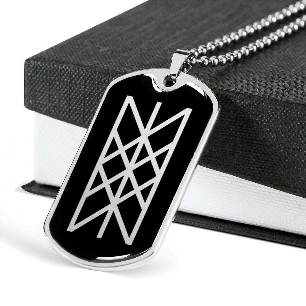 Web of Wyrd Necklace, Pagan Viking Norse Amulet, Matrix of Fate Skuld's ...