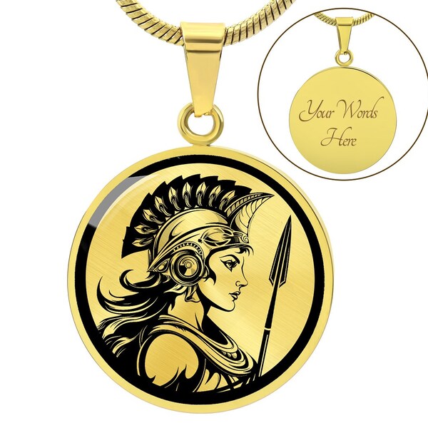 Athena Pendant - Etsy