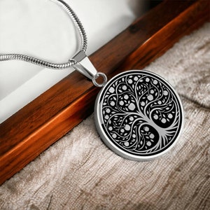 Personalized Tree of Knowledge Necklace, Adam & Eve, Lilith, Feminist ...