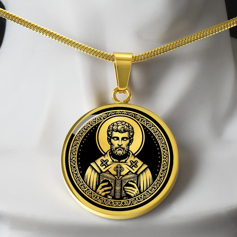 St Timothy Medal - Etsy