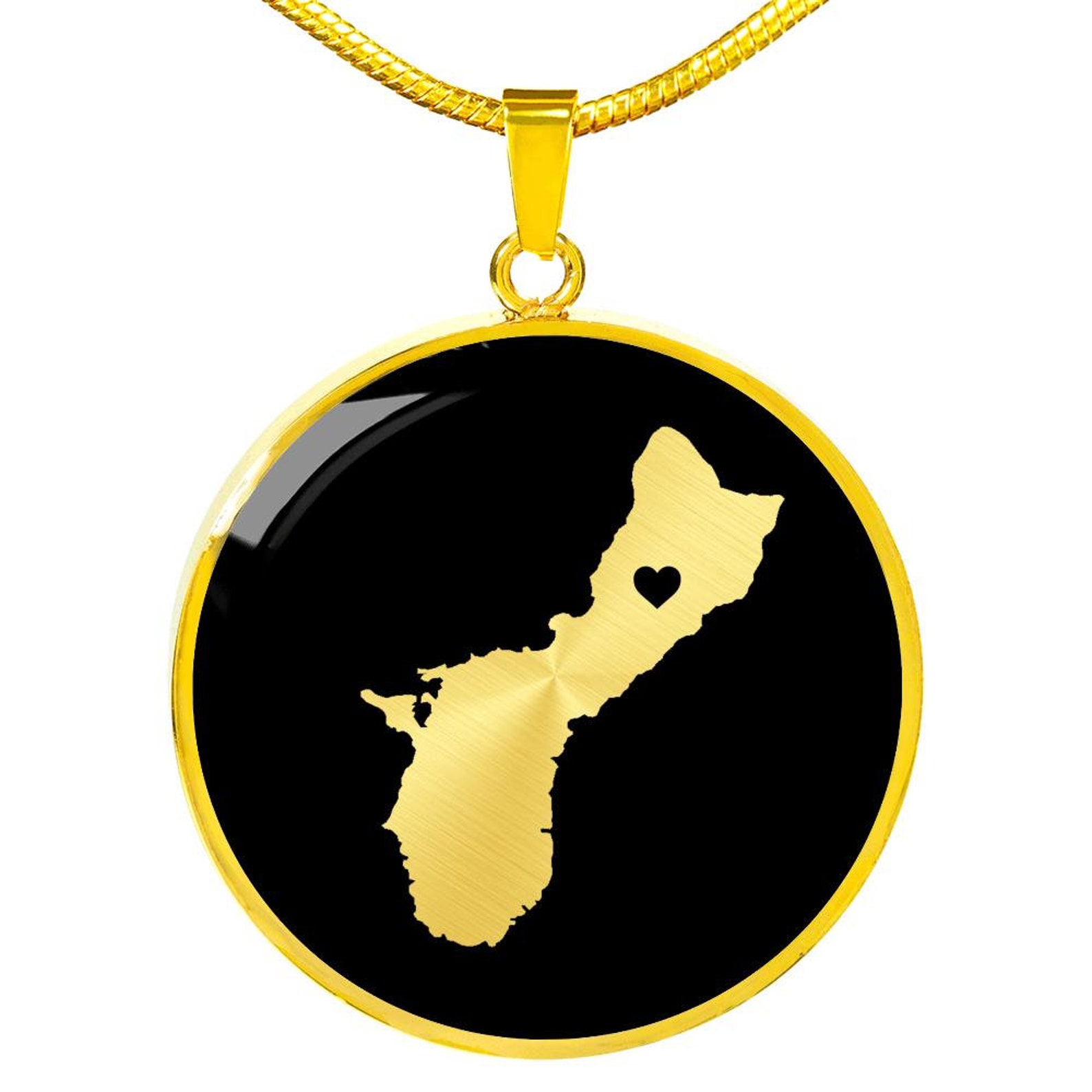 Guam Necklace Guam Gift Guam Pendant Guam Jewelry Guam - Etsy Sweden