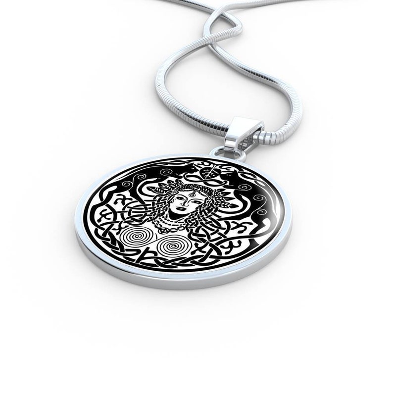 Freya Necklace Freyja Necklace Norse Goddess of magic | Etsy