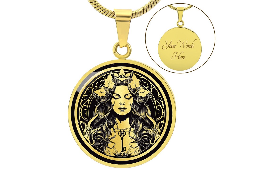 Personalized Hecate Necklace, Hecate Pendant, Goddess of Witchcraft ...