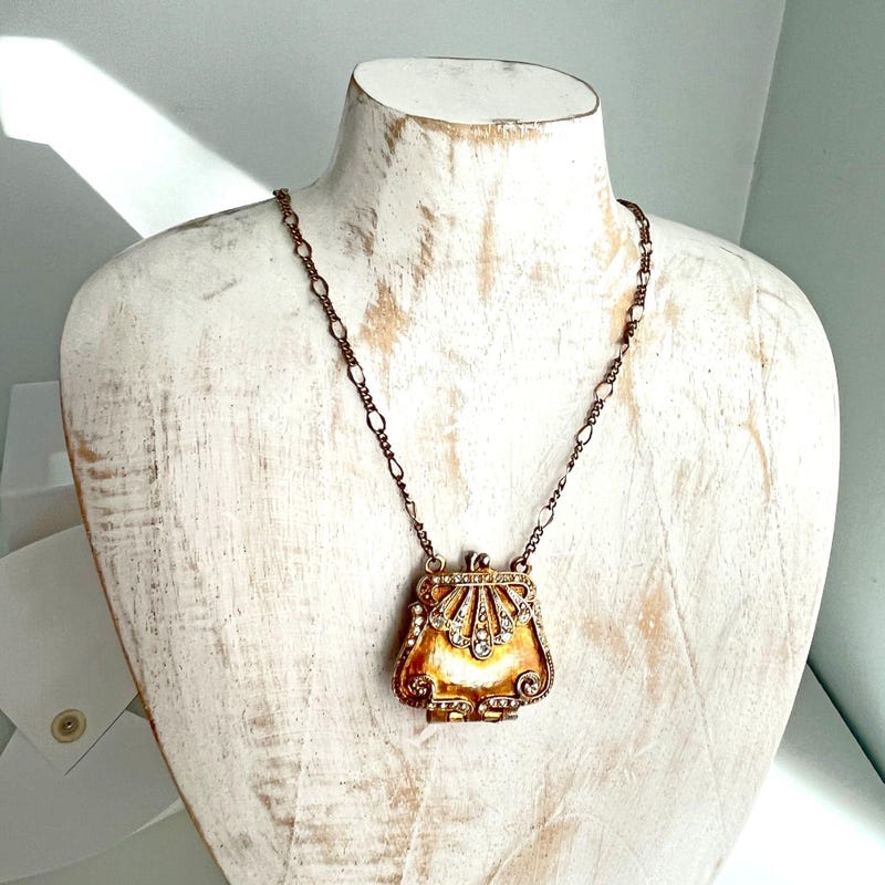 Purse Necklace - Etsy