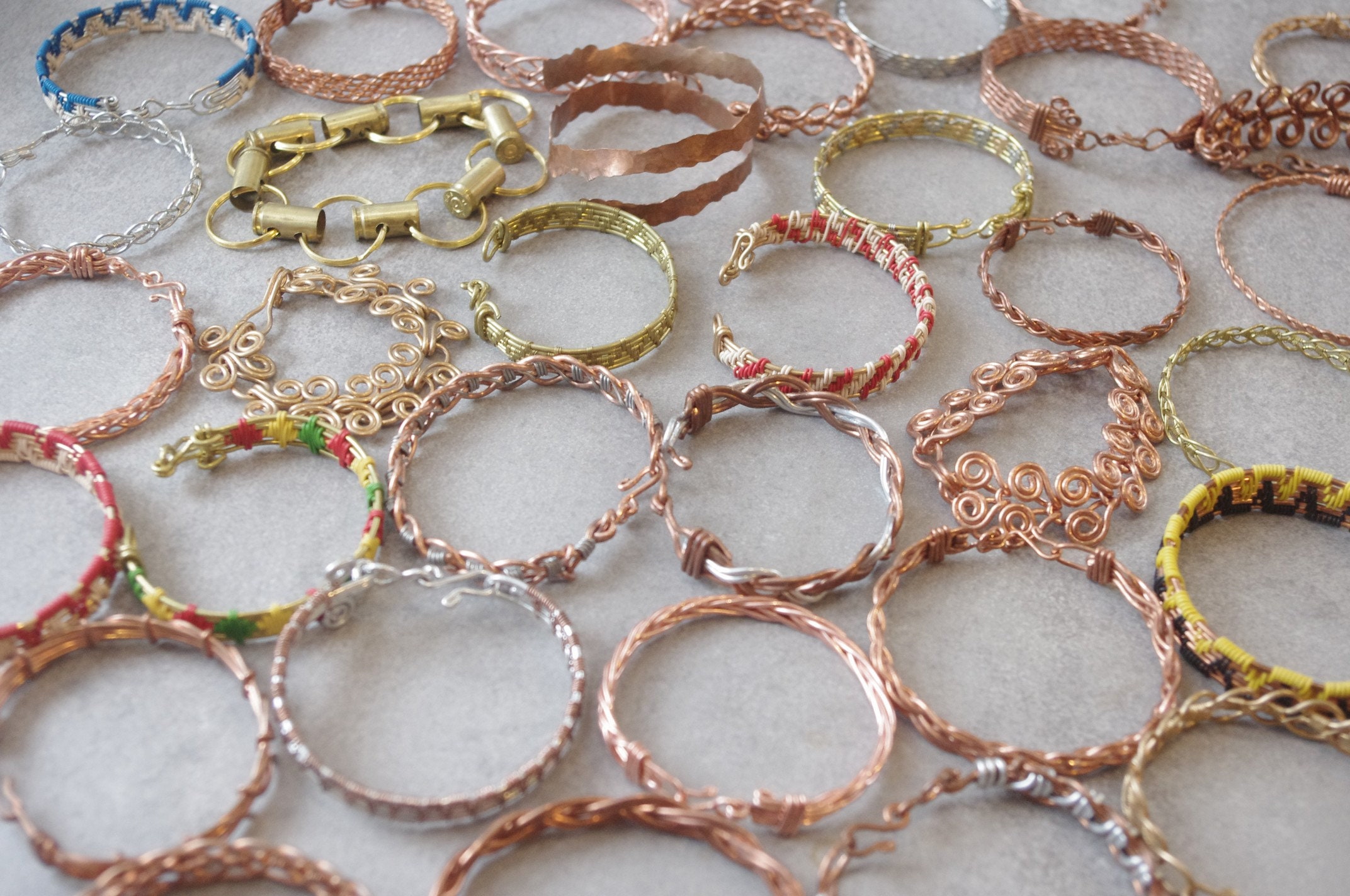 Pure Copper Wire Ring Wire Wrapped Ring Snail. Gift for - Etsy