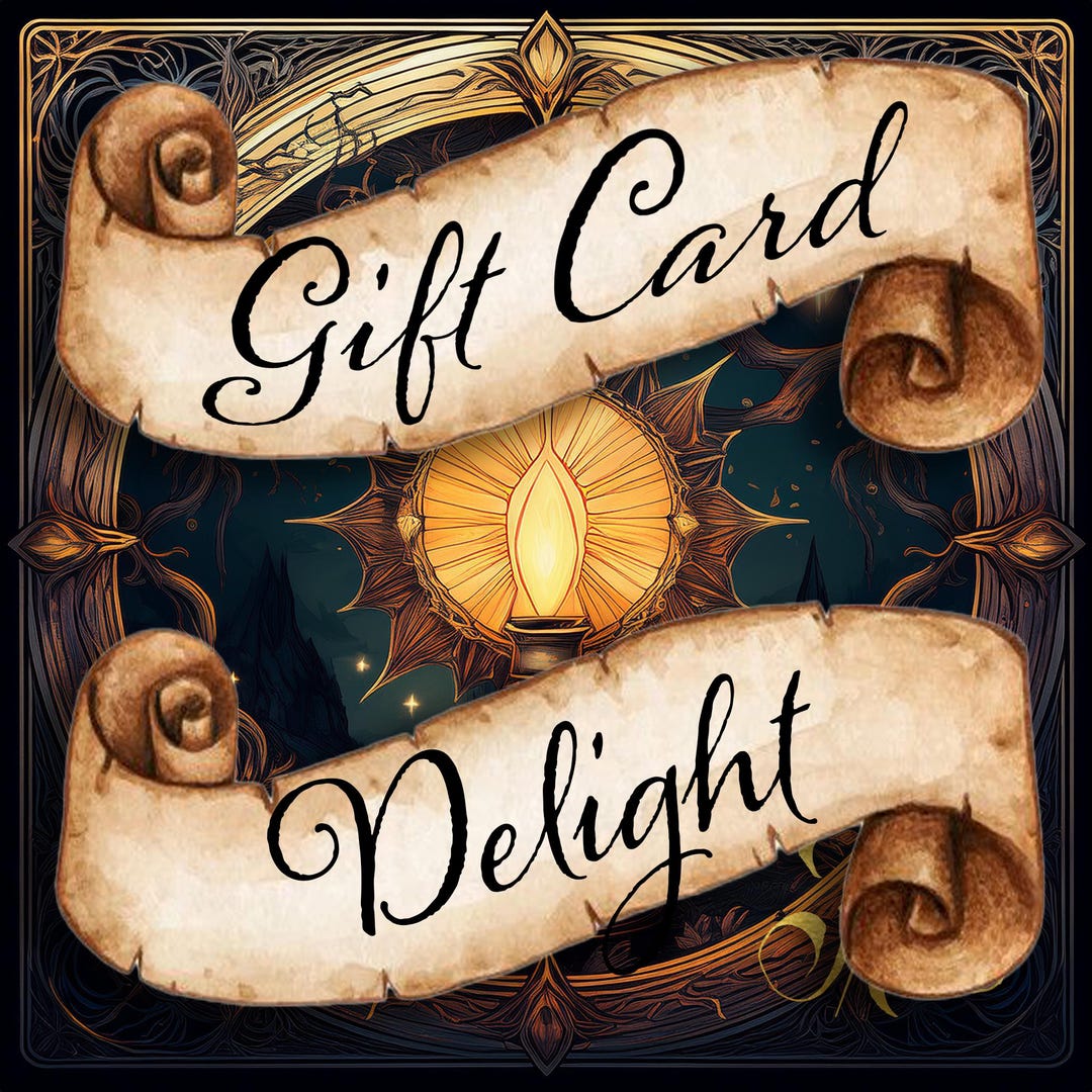 Köstler's Fine Wands, Gift Card Treasure - Etsy