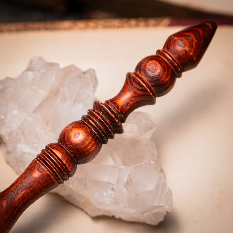 Magic Wand 'grimm' - Larch 11 3/4“ Highest Quality Wooden Wand ...