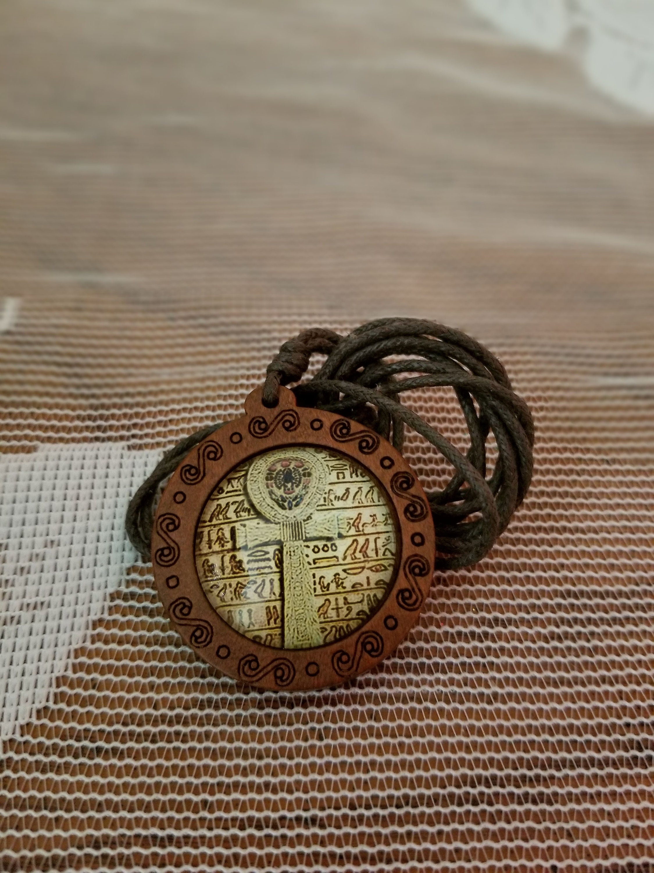 Egyptian Ankh Amulet Spiritual Pendant Higher Self | Etsy