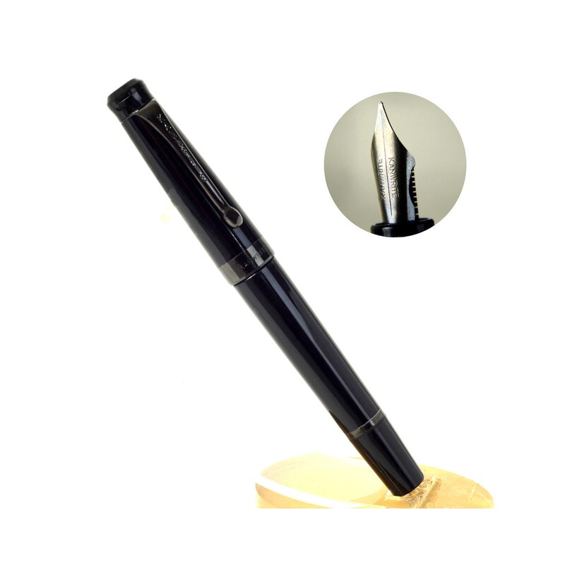 Black Fountain Pen - Etsy