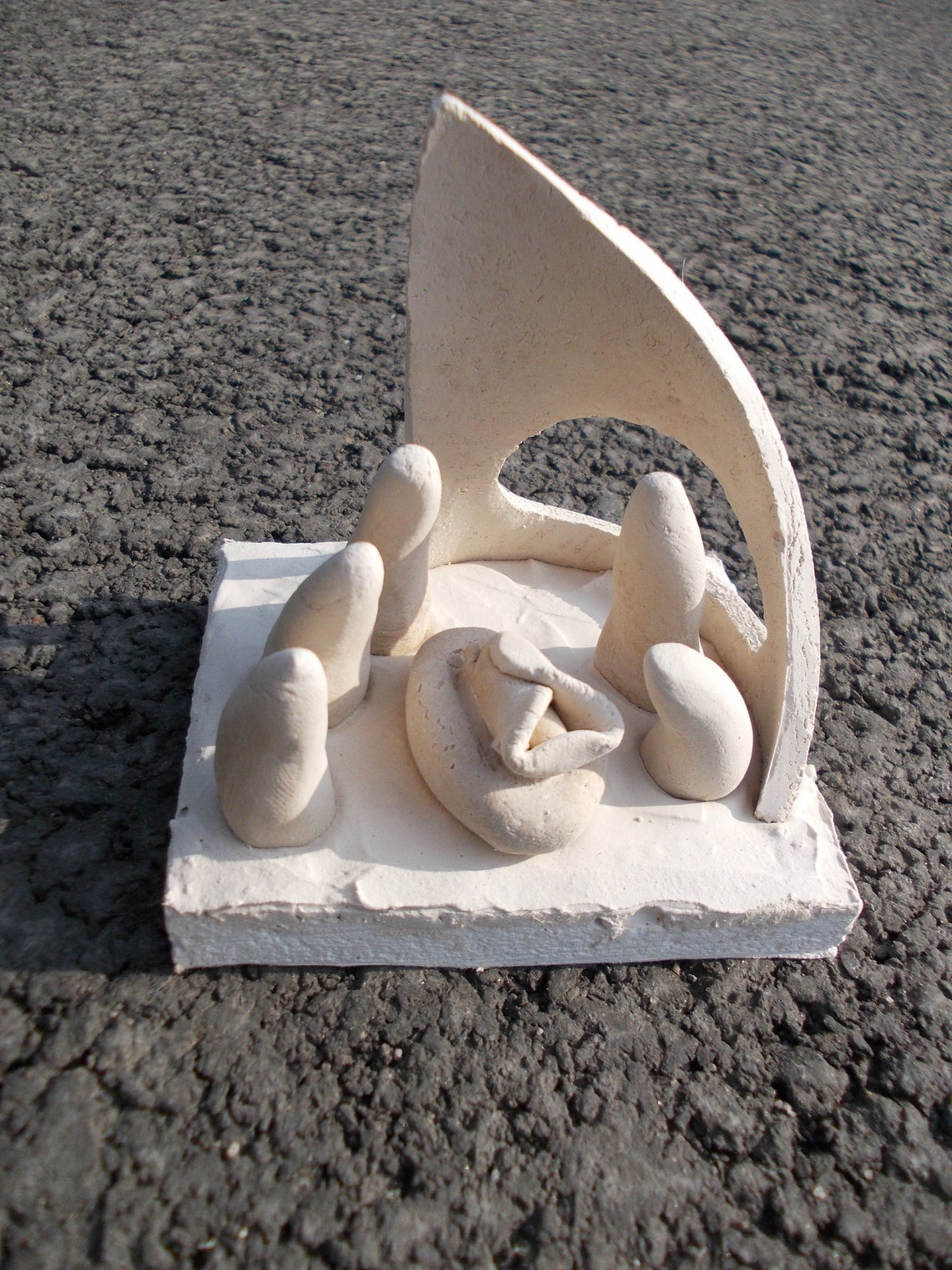 Nativity Set Modern Nativity Set White Nativity Set. - Etsy