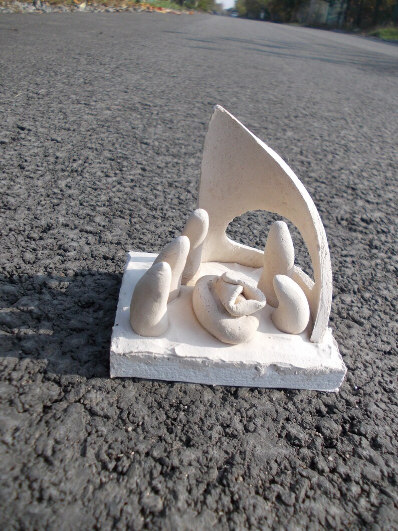 Nativity Set Modern Nativity Set White Nativity Set. - Etsy