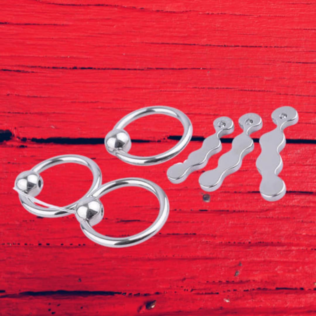 Small Stainless Steel Anal Beads Prostate Massage Anal Plug Etsy