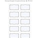 Editable Labels in PDF Size 3 X 1.5 Inch | US Letter | Minimalist Label ...