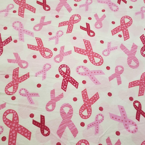 Breast Cancer Fabric - Etsy