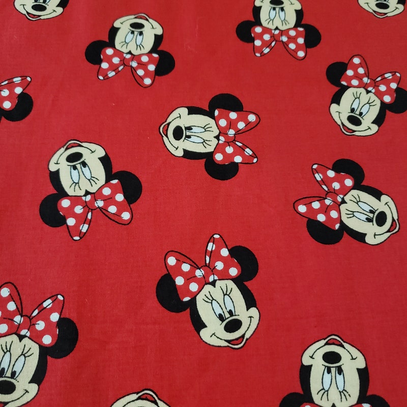Minnie Mouse Face Mask - Etsy