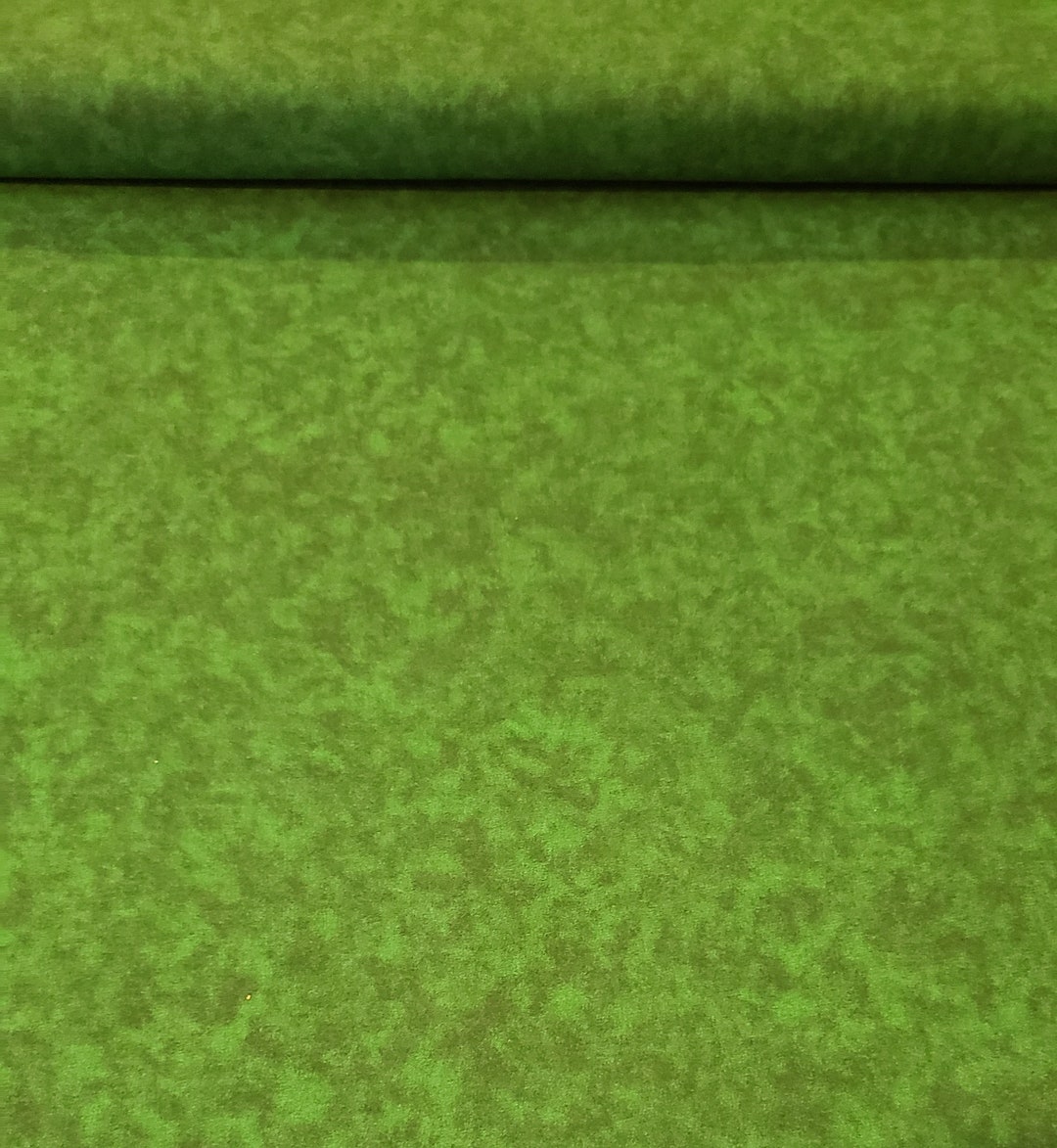 Calico Fabric Hunter Green Marbled Calico 100% Baumwollmaterial ...