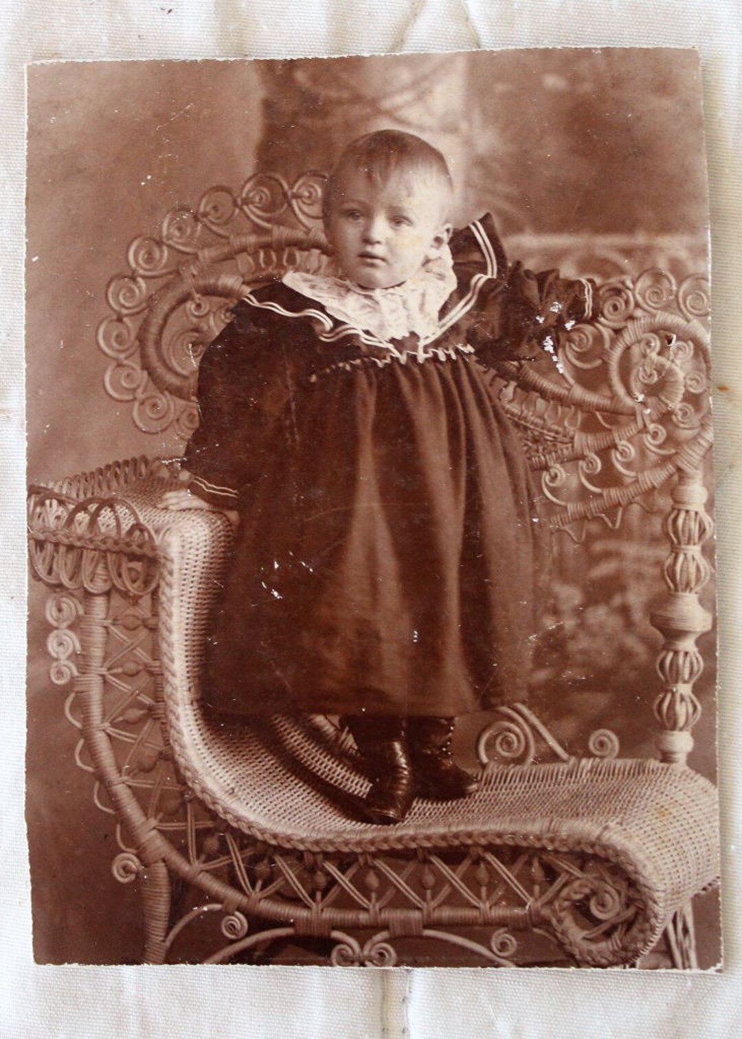 Child Cabinet Photo Young Baby 1900 Vintage - Etsy