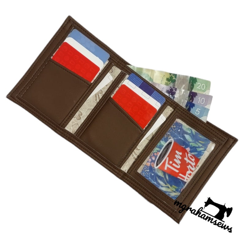 Men's Tri-fold Wallet PDF Pattern - Etsy