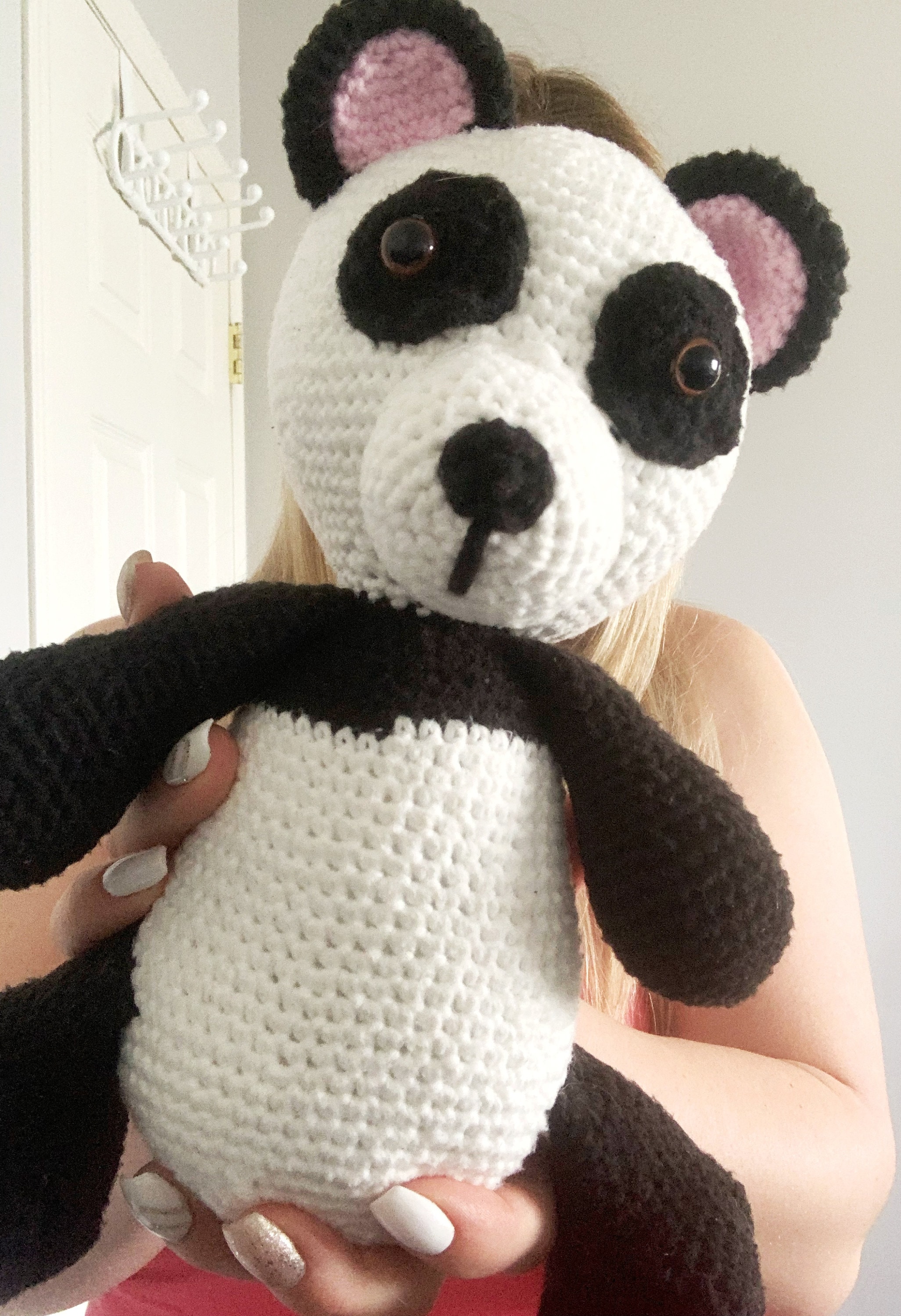 Cuddly Panda Bear - Crochet Pattern - Etsy