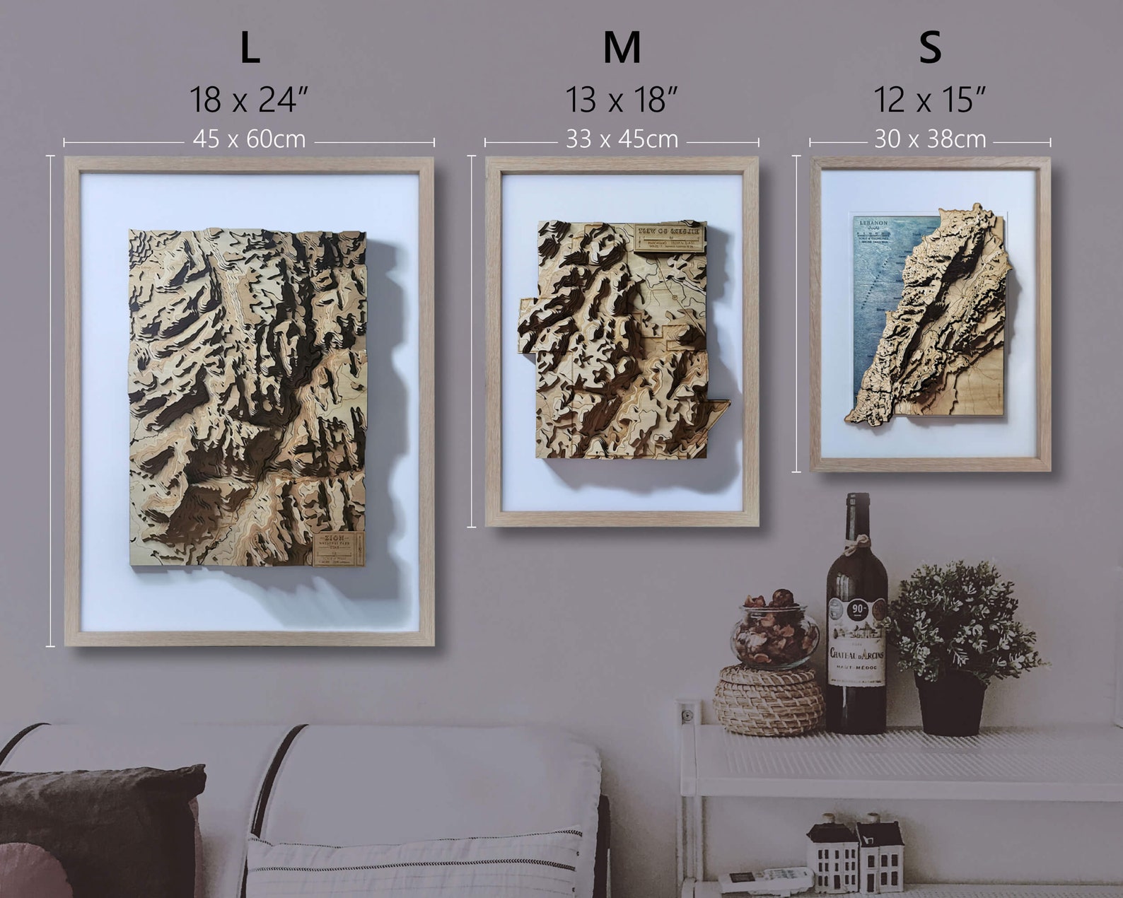 Melbourne Map Framed Engraved Wooden - Etsy