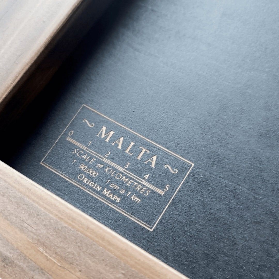 Sail the Maltese Archipelago: Bathymetric Map for Sea Lovers - Etsy