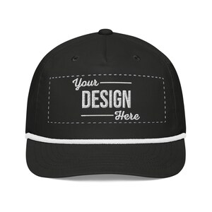 Custom Golf Rope Hat, Embroidered Golf Rope Cap - Etsy