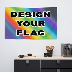 Custom Flag – Design Your Own Banner, 34x56 Indoor Decor - Etsy