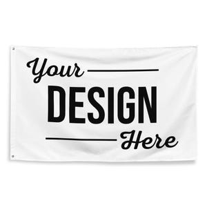 Custom Flag - Personalized Banner - Design Your Own Flag - Personalized ...