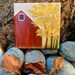 Red Barn Hand Painted Ceramic Tile/ Ornament/ Wall Art/ Home Decor - Etsy