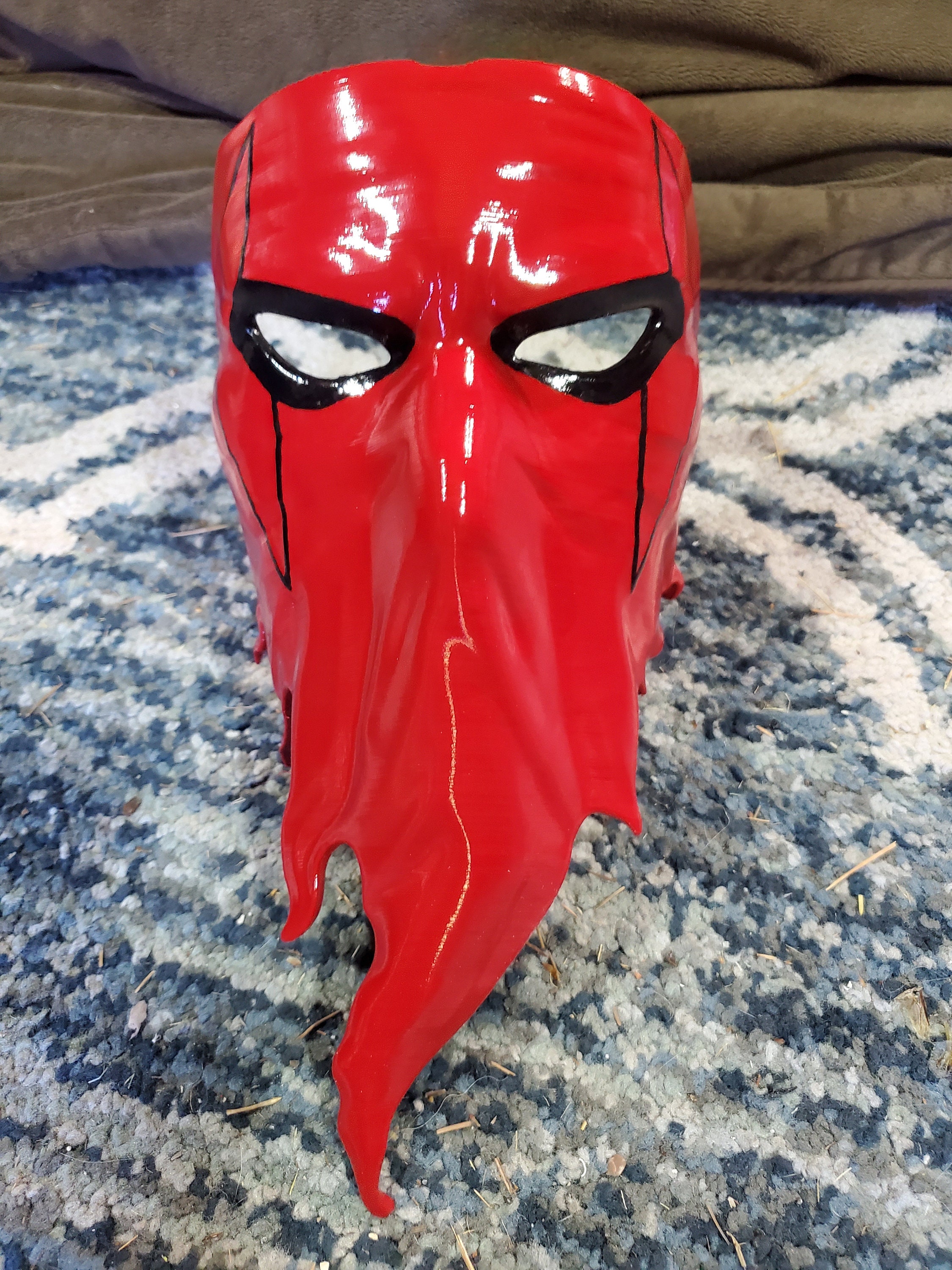 Red Hood Mask | Etsy