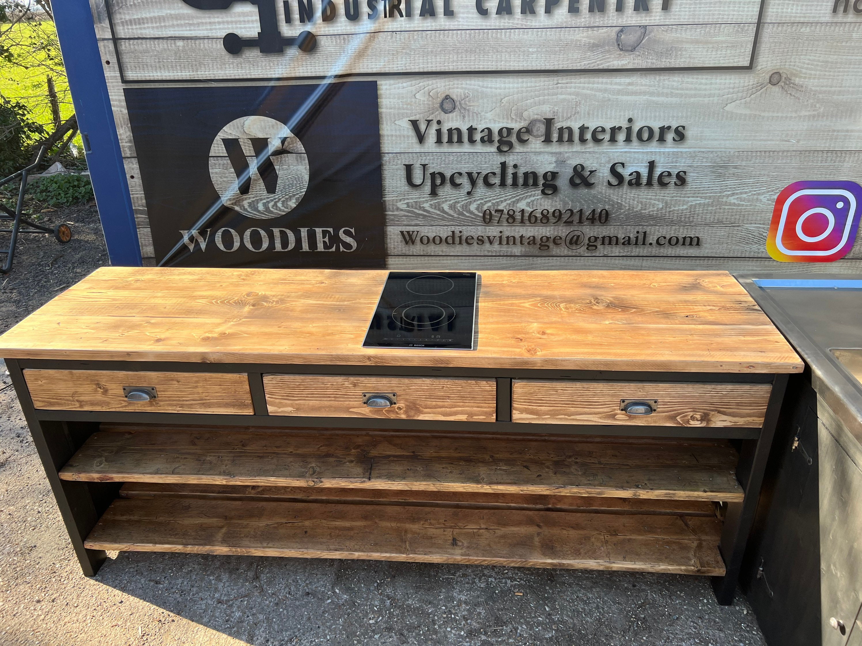 Full Free Standing Kitchens - Etsy