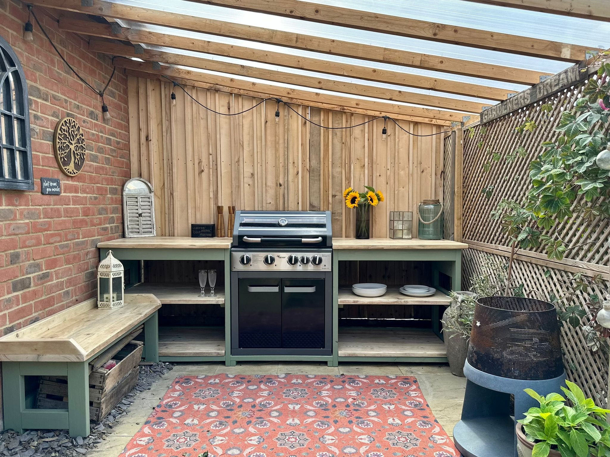 Outdoor Bbq Kitchen - Etsy UK