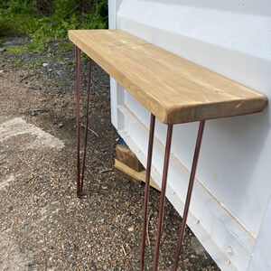 Flat Top Console Table - Etsy