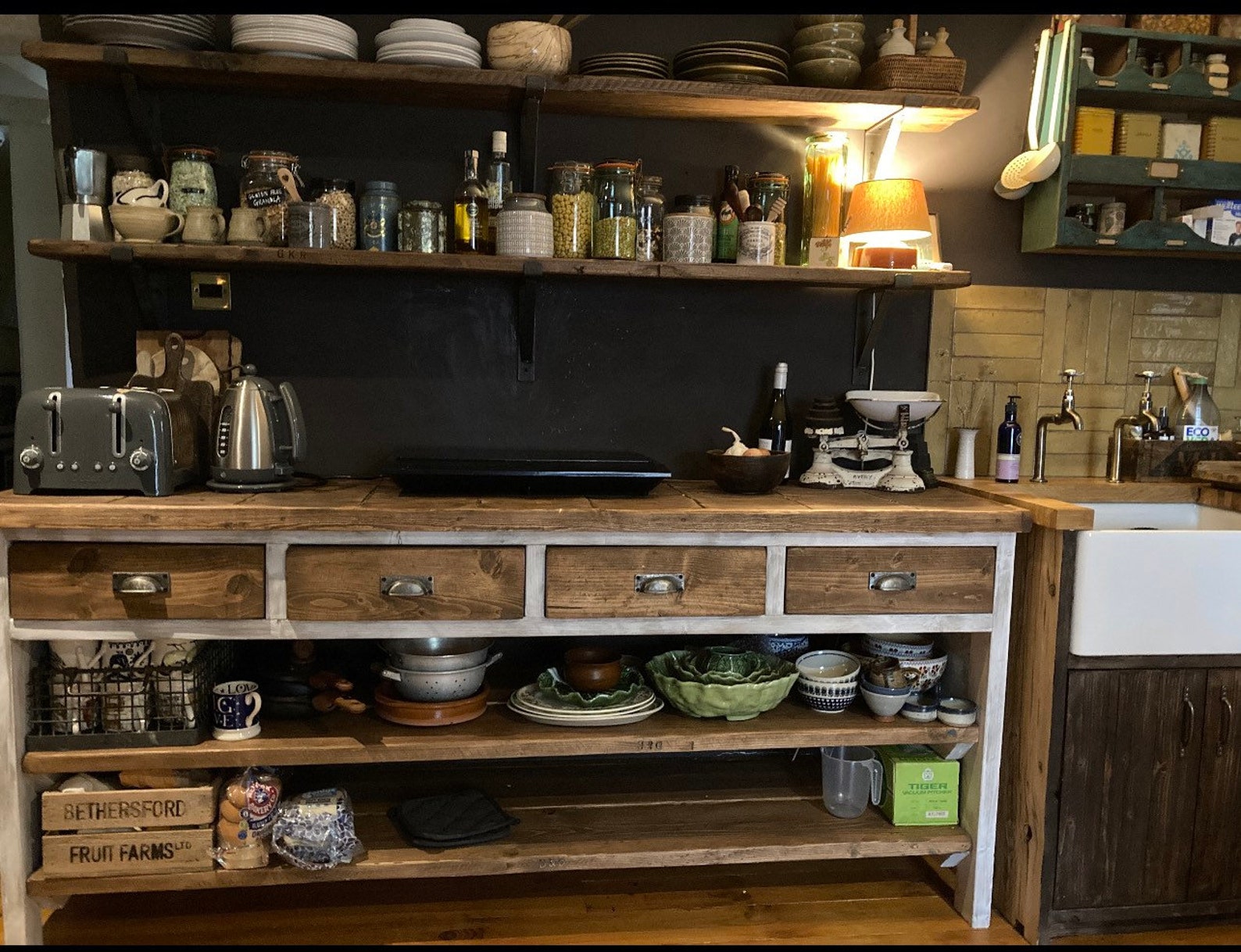 Large Kitchen Island - Etsy UK
